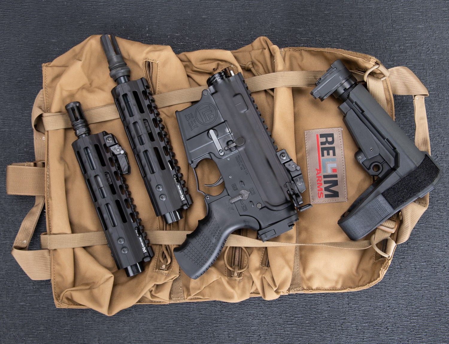 AMP .223/5.56 and 300 BLK Combo Takedown W/ Bag (With Pistol Buffer Tube)