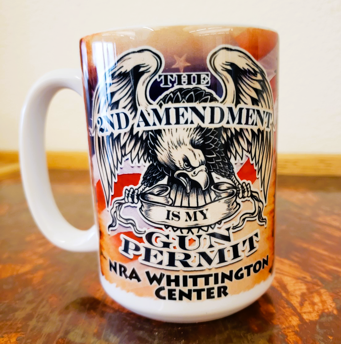 2nd Amendment License Plate Frame "Gun Permit" Laminated Pocket Card ...